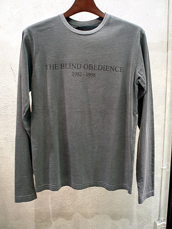 【50%OFF】David Lindwall デイビッドリンドウォール 12-0702-THE BLIND OBEDIENCE 長袖Tシャツ ...