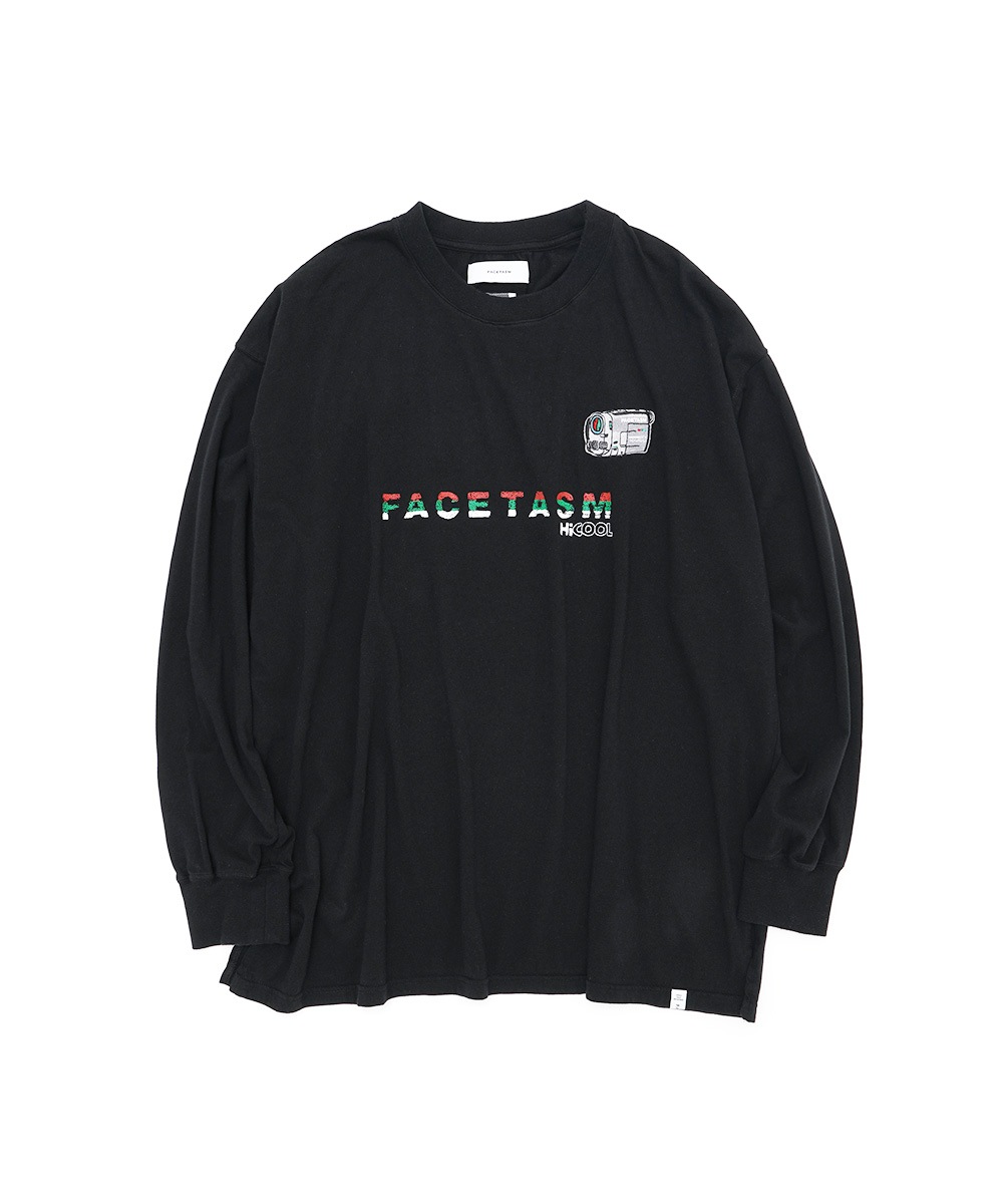 【POINT2倍】【FACETASM ファセッタズム】HANDYCAM LONG SLEEVE TEE（4色） | FACETASM | AMATERA