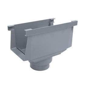 ﾀｷﾛﾝ 角集水器V 前上り165-100x125 グレー | タキロンシーアイ,大型とい,前上り165 | 雨といショップ