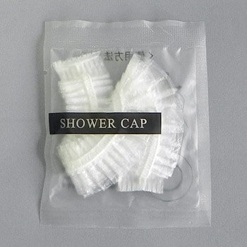 HS－10シャワーキャップ透明マット袋入【入数3000個】