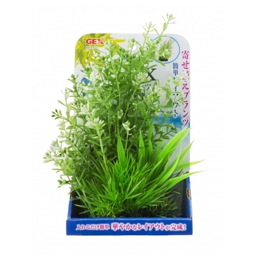 GEX 癒し水景 MIXプランツ L パール 4972547035264 観賞魚水槽用 水中レイアウト 水草 | すべての商品 | アミーゴオンラインショップ本店