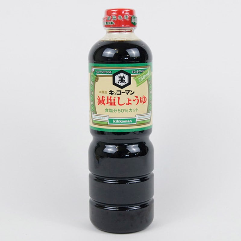 キッコーマン 減塩しょうゆ 750ml | 一般食品,調味料,しょうゆ | amity every e shop