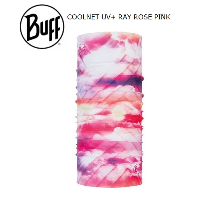 バフ BUFF COOLNET UV+ RAY ROSE PINK 351166 多機能 ネックカバー ヘッドウェア マスク ストレッチ ...