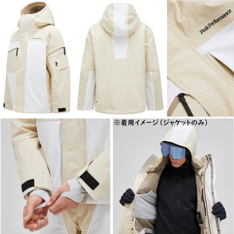 ピークパフォーマンス スキーウェア Peak Performance M 2L Stretch Jacket G78991 N36 Sand Fog ストレッチ メンズ ジャケット | スキー ...