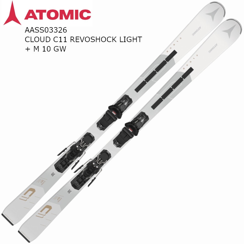 アトミック スキー板 2024 ATOMIC CLOUD C11 REVOSHOCK LIGHT + M 10 GW クラウド ゲレンデ レディス | スキー,ATOMIC,一般 | All ...