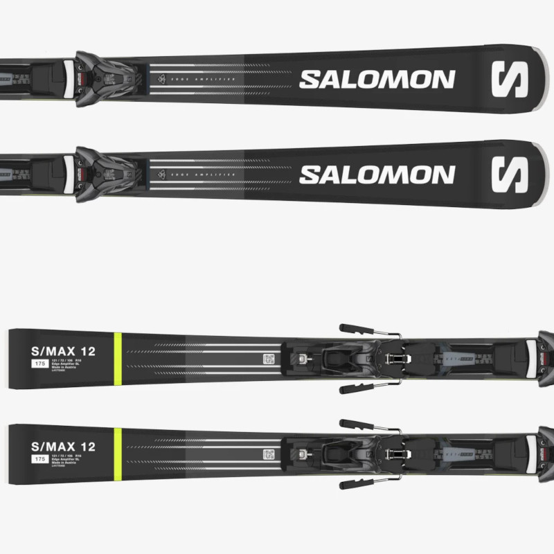 サロモン スキー板 2024 SALOMON S/MAX 12 + Z12 GW F80 カービング ターン ビンディングセット | 一般 | All Mountain Sports Doing