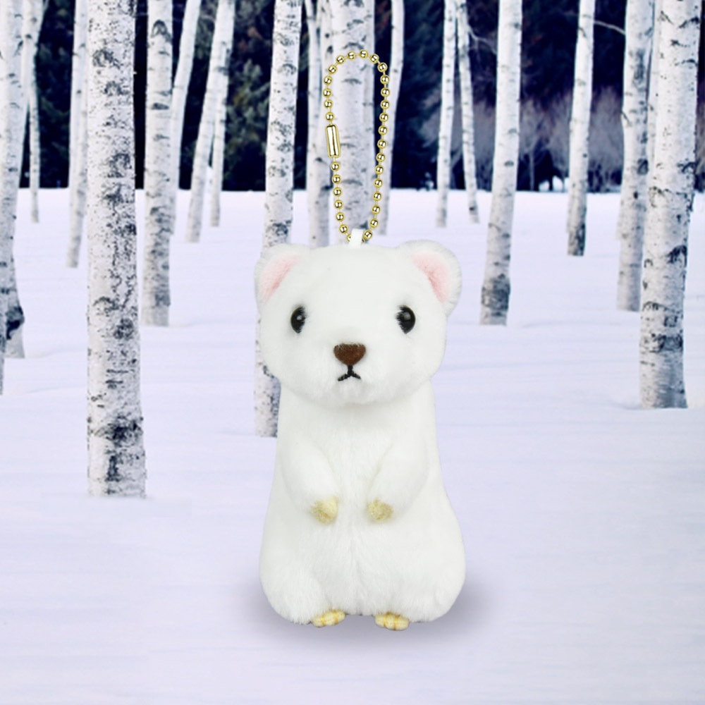 - ぬいぐるみ ぴょっこりオコジョST kojo