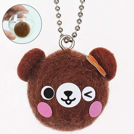 H441-627 くまのボールチェーンマスコット - ハマナカ商店