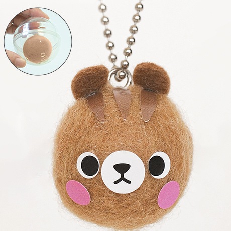 H441-630 りすのボールチェーンマスコット - ハマナカ商店