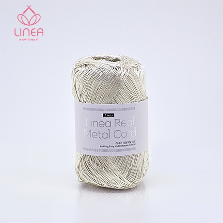 LINEA LINEA METAL CORD ＜REAL SILVER＞ リネア メタルコードリアルシルバー No.006 - ハマナカ商店