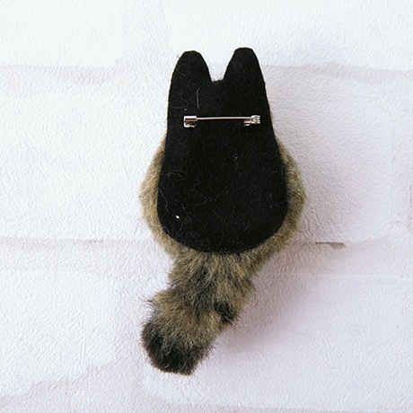 H441-647 植毛入門キット キジトラのブローチ - ハマナカ商店