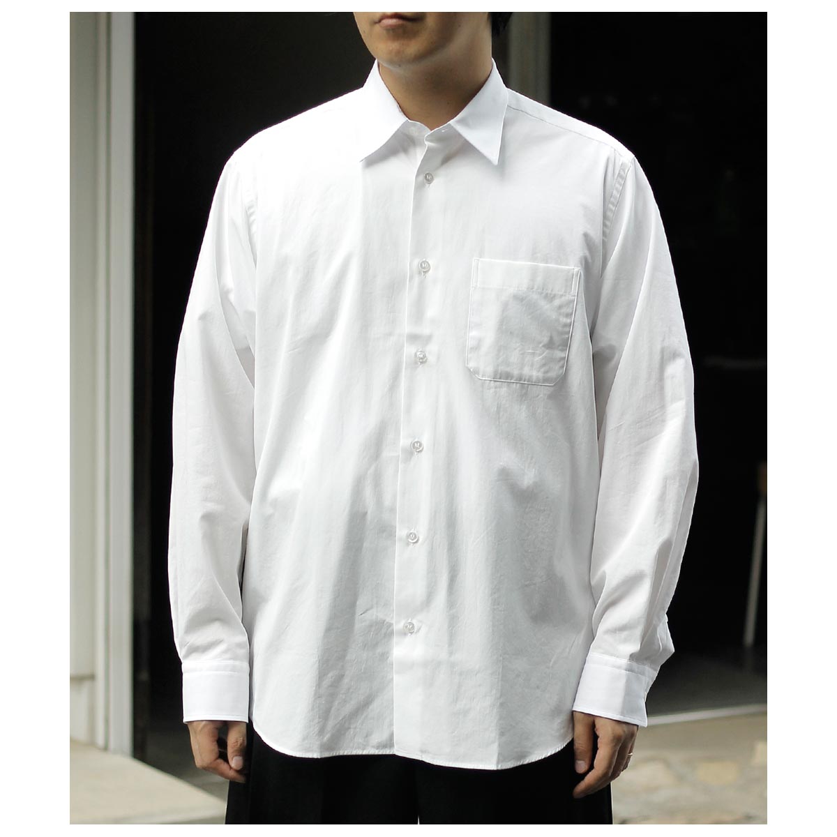 マナベ MANAVE スタンダードシャツ standard Shirts MADE IN FRANCE (CH02-25AW)｜アンドフェブ公式通販