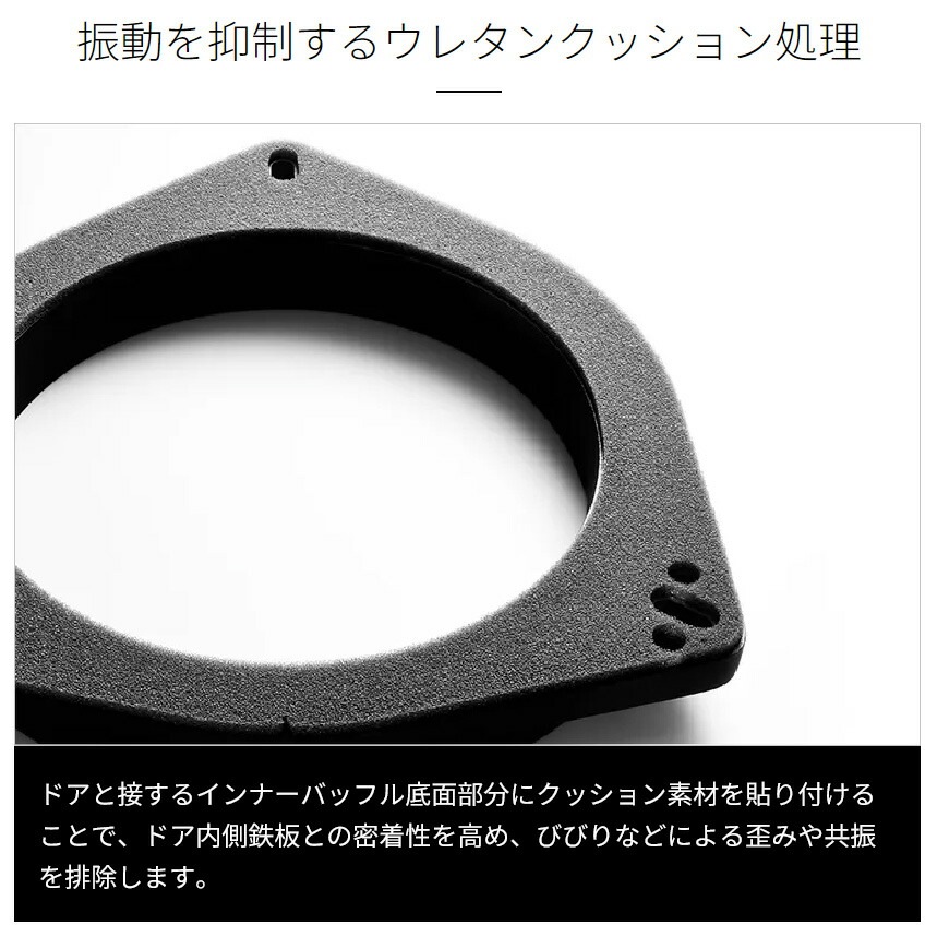 UD-K536 pioneer パイオニア carrozzeria カロッツェリア 17cm/16cm 高音質インナーバッフル スタンダードパッケージ 5シリーズ スズキ/VW/日産/マツダ車 ...