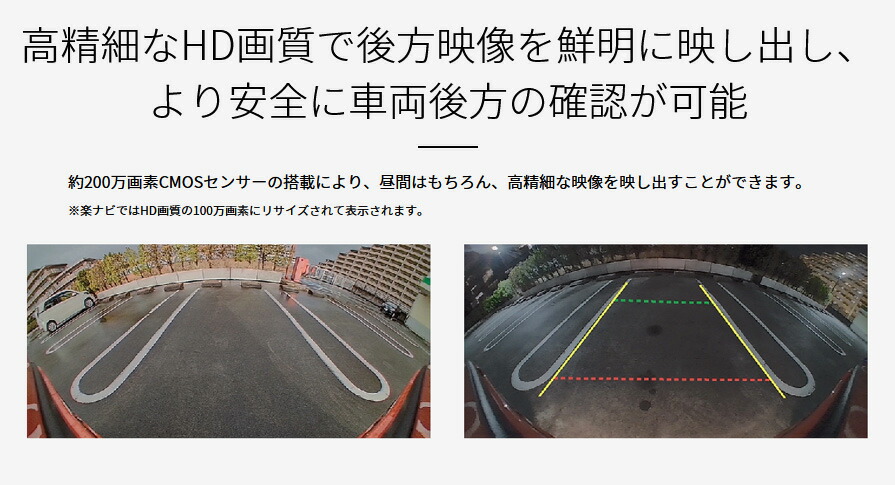 ND-BC300 パイオニア カロッツェリア バックカメラユニット 楽ナビ専用(920系/720系/520系/120系) フルHD200万画素 ...