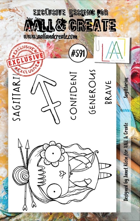 AALL & Create Stamp A7 - #591 | AALL & Create ,Stamp ,A7 | Little Angel♪