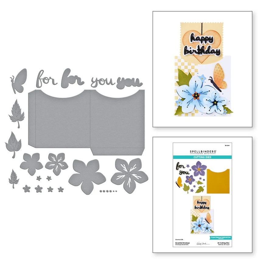 Spellbinders Die - S6-244 Essential Envelope | Spellbinders,Die ...