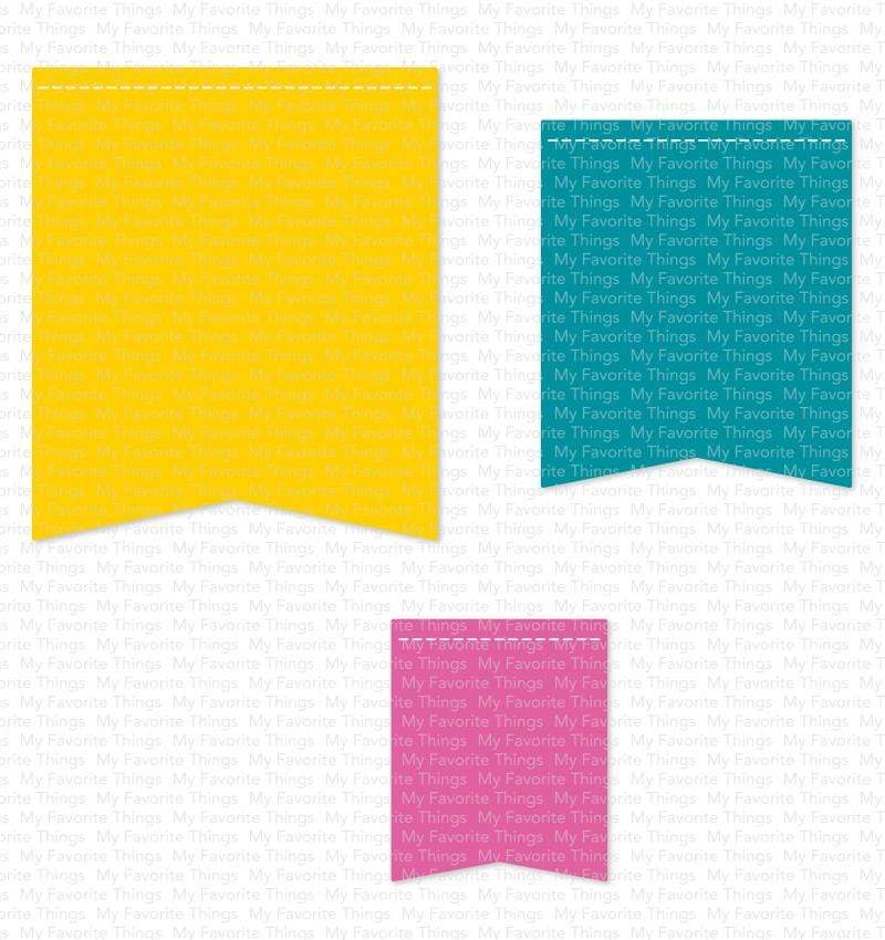 Die-namics - MFT-1930 Stitched Jumbo Fishtail Flags | My Favorite ...