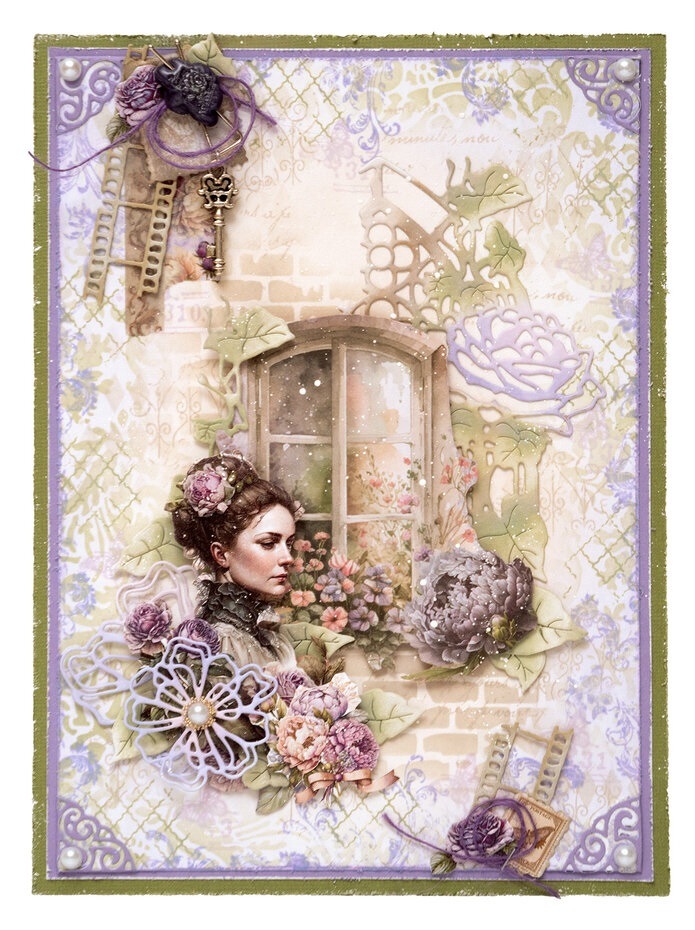 Studio Light Victorian Dreams - JMA-VD-STAMP611 Clear Stamp ATC ...