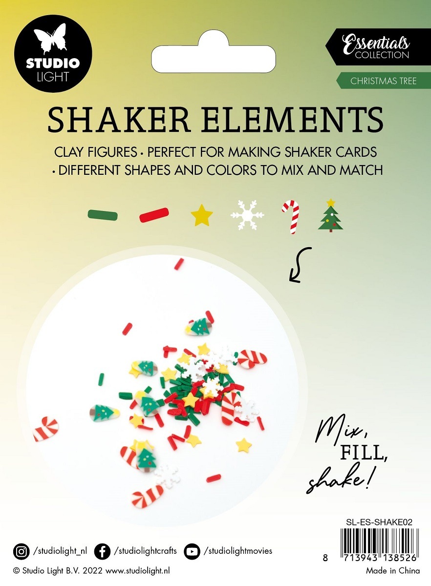 Studio Light - SL-ES-SHAKE02 Shaker elements Christmas tree No.02 ...