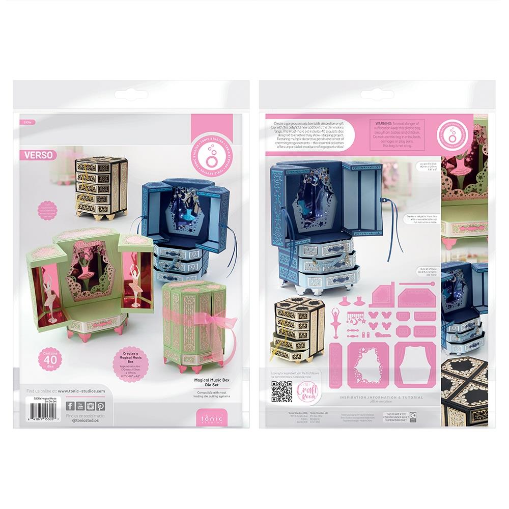 Tonic Studios Die - 5305E Magical Music Box | Tonic Studios,Die ...