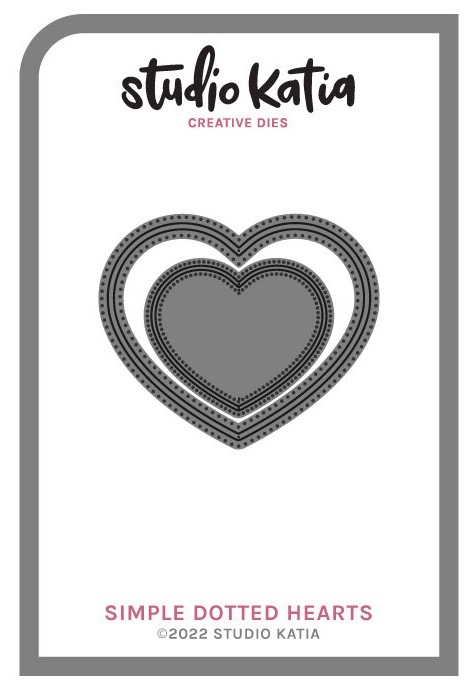 Studio Katia Die - SKDIE158 Simple Dotted Hearts | Studio Katia ,Die ...