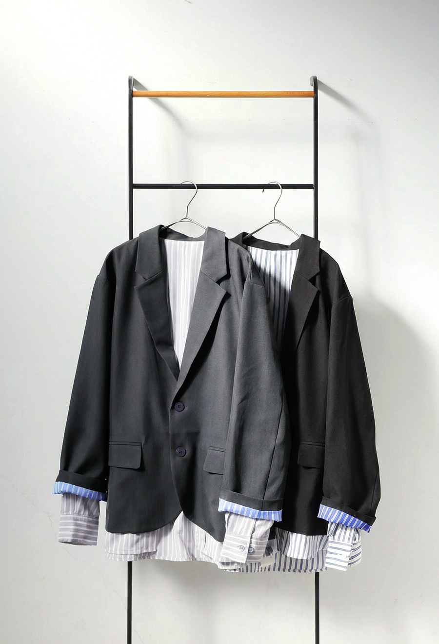 テーラードカラー ジャケット メンズ レイヤード風 送料無料・メール便不可 | MENS ALL ITEM | | antiqua公式サイト