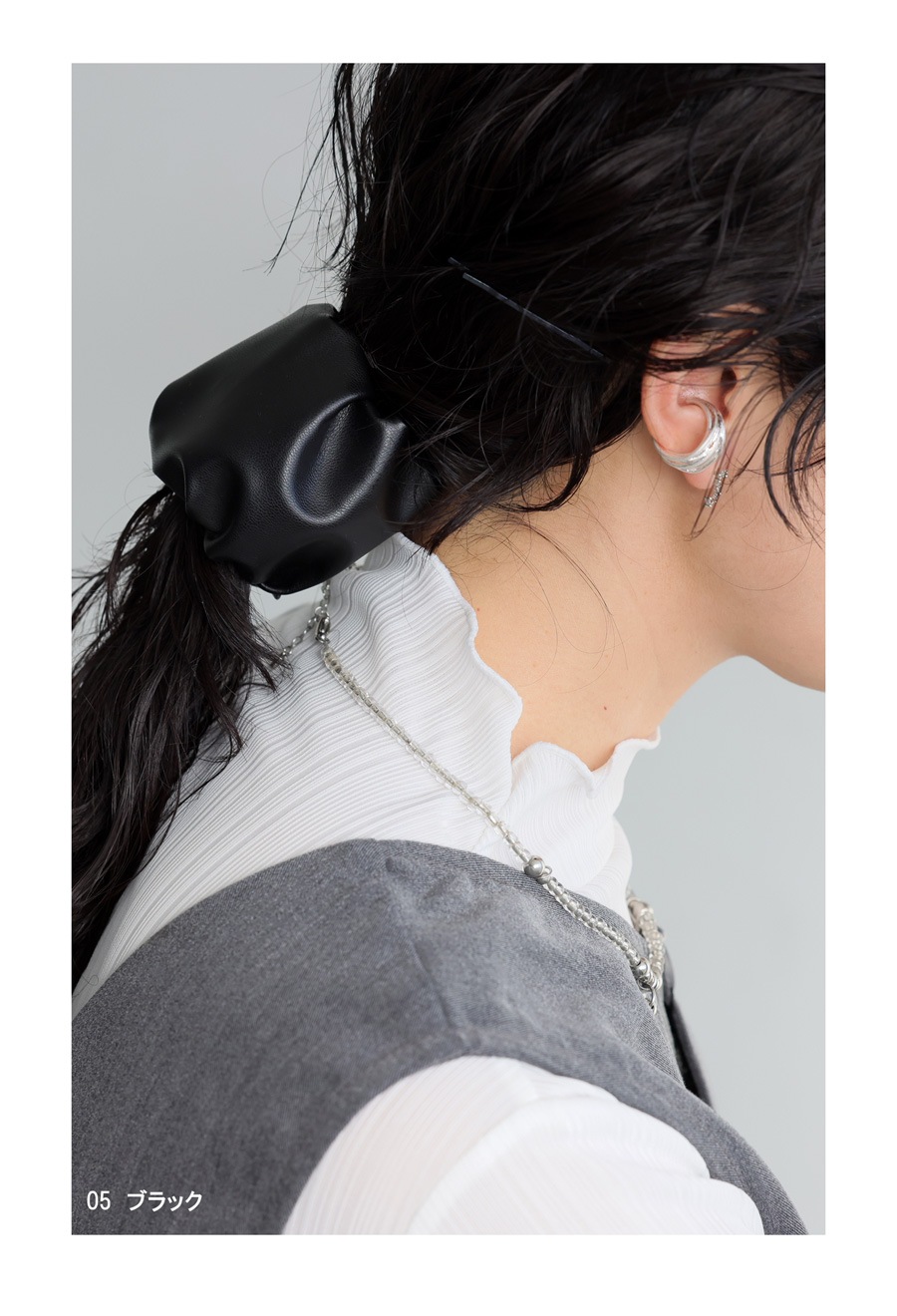 ポニーフック レディース フェイクレザー ヘアアクセ ヘアピン・メール便不可 | LADIES ALL ITEM | | antiqua公式サイト