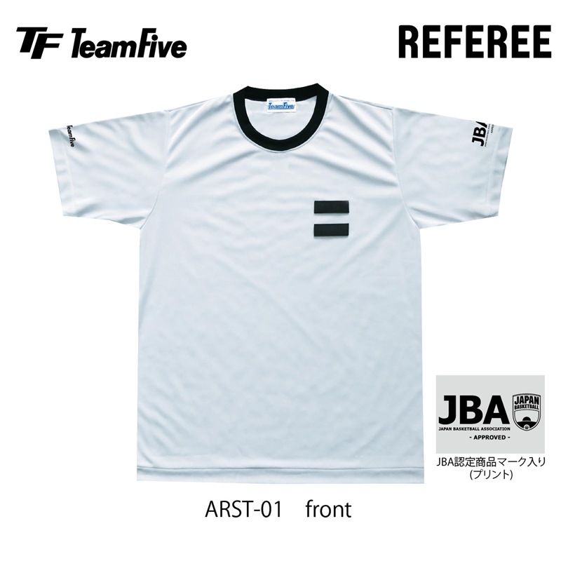 【即日発送/送料込】TeamFive チームファイブ レフリー セカンドユニフォームシャツ ユニセックス (ARST-01)