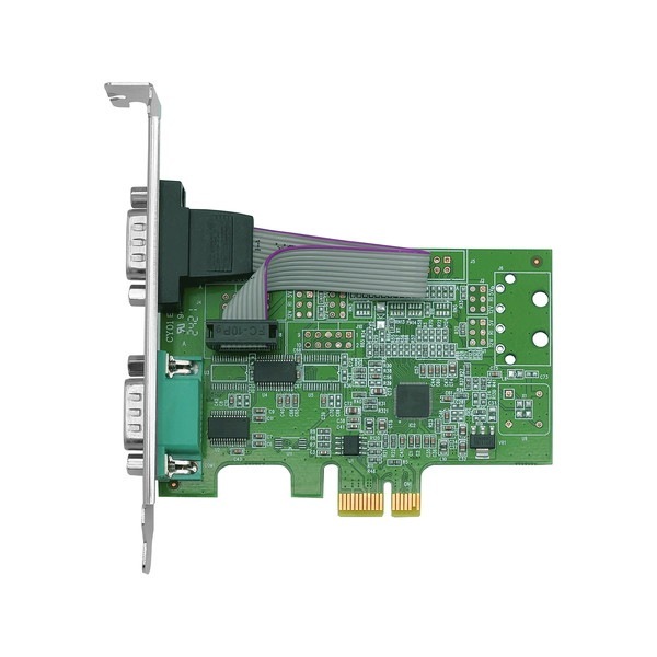 4988755070256 玄人志向 ASIX社製 AX99100搭載 シリアルポート(COMポート、RS-232C) x2 インターフェース ...