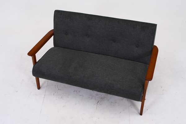 4953980737632 不二貿易 厚手ファブリックソファ ミート 2P GY FB-866 商品コード73763【代引･日時指定･キャンセル不可･北海道沖縄離島配送不可】 -お取リ寄せ ...