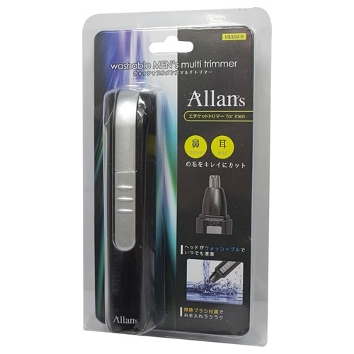 4532141136578 マクロス シェーバー マクロス ウォッシャブルメンズマルチトリマー MEBM-6 鼻、耳の毛を綺麗にカット!ヘッドがウォッシャブルでいつでも清潔! 0937 ...