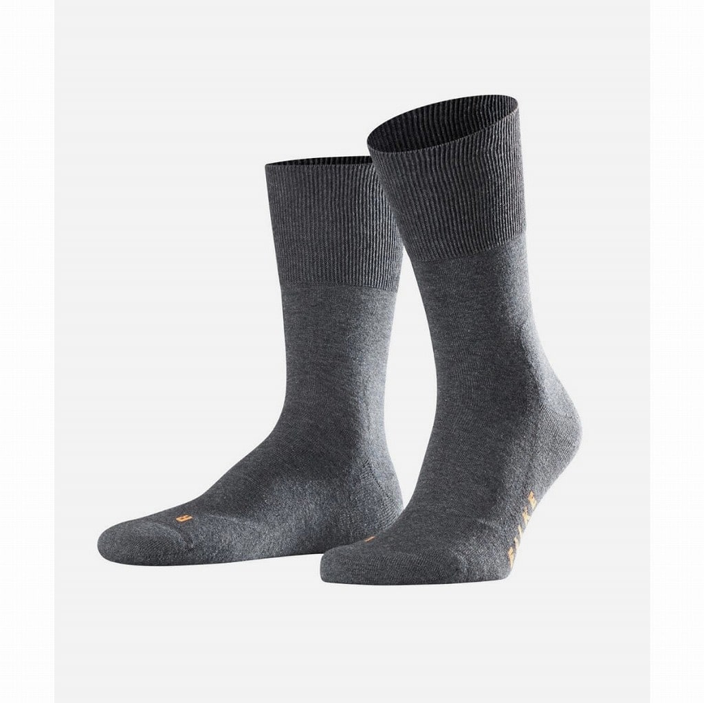 FALKE ファルケ ソックス 16605 RUN SOCKS MEN DARK GREY 42/43 | BRAND,F,FALKE ...