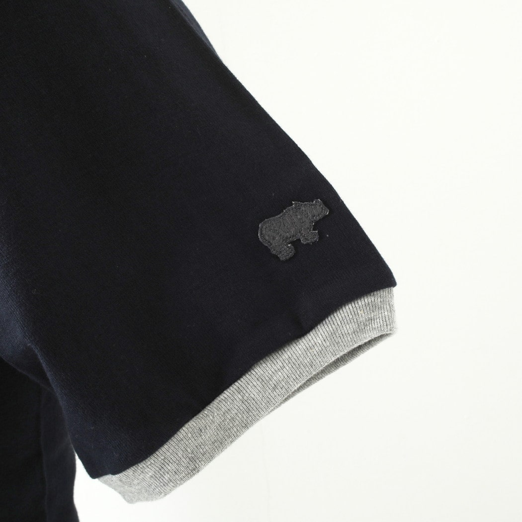 Scye BASICS サイベーシックス Tシャツ ロゴプリント Logo-Printed T-shirt ネイビー | BRAND,S ...