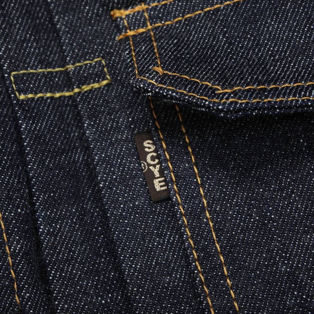 Scye /SCYE BASICS サイベーシックス Selvedge Denim Pivot Sleeve Trucker Jacket ...