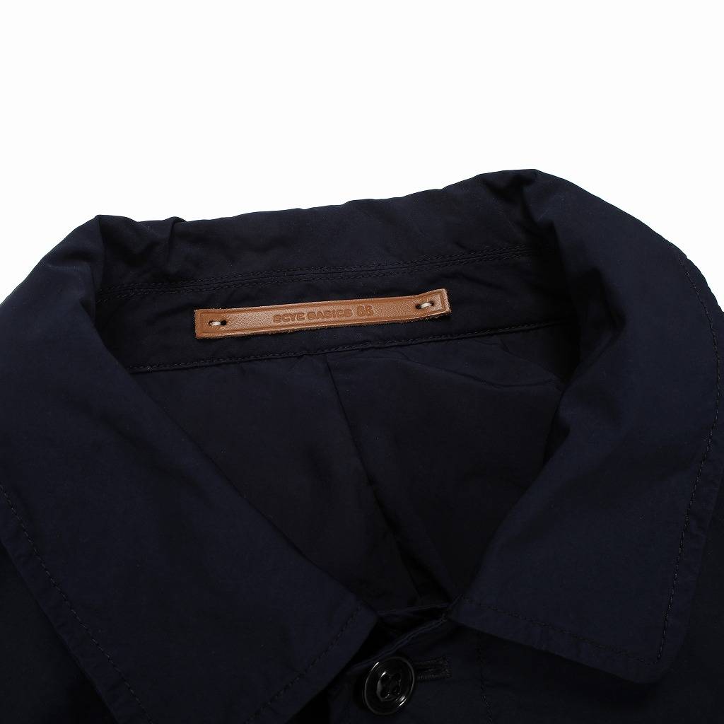 Scye /SCYE BASICS サイベーシックス N/P Garment Dyed Balmacaan Coat バルマカーンコート ...
