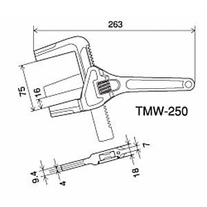 【送料無料】TOPトップ工業 たて型モーターレンチ TMW-250 | 工具,作業工具,配管工具,モーターレンチ | アークランズオンライン