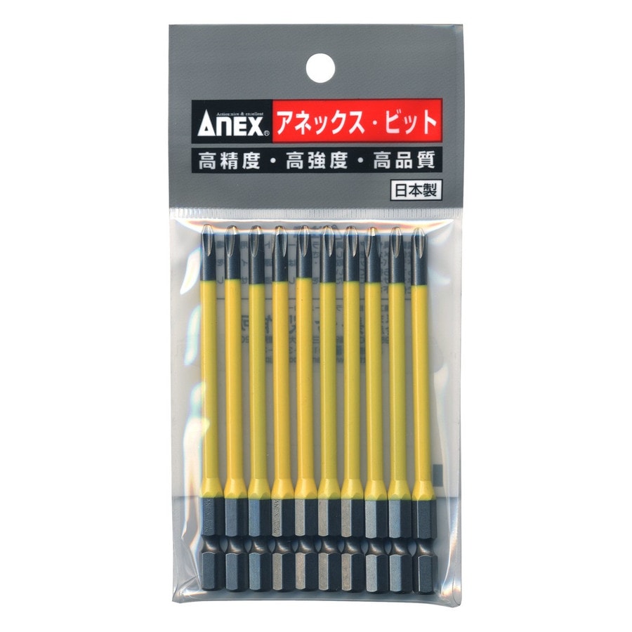 ANEX アネックス カラ-ビットAC-16M段付+2×100 10本袋入 | 工具,先端工具,ビット,段付ビット | アークランズオンライン