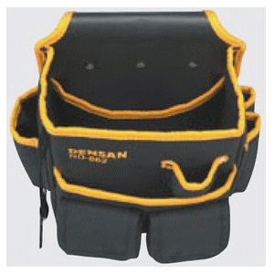 【送料無料】DENSAN デンサン 電工キャンバスハイポーチ ND-862 | 工具,工具差・腰袋・ベルト,電工袋 | アークランズオンライン