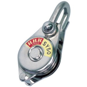HHH シンプル型ブロック SY50 シンプルヤーディング 50mm | 工具,吊り上げ・荷役,フック・金具・滑車 | アークランズオンライン