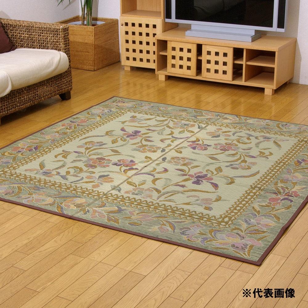 【送料無料】い草ラグ DXエクセレント 191×191cm 【メーカー直送・代引不可・置配不可・配送地域限定】 | インテリア,マット・カーペット,ラグマット | アークランズオンライン