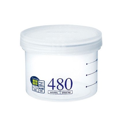 アスベル ユニックス サークルポット Ag 480ml 浅型 PS-20 | キッチン・調理器具,卓上・保存用品,保存容器,プラ容器 | アークランズオンライン