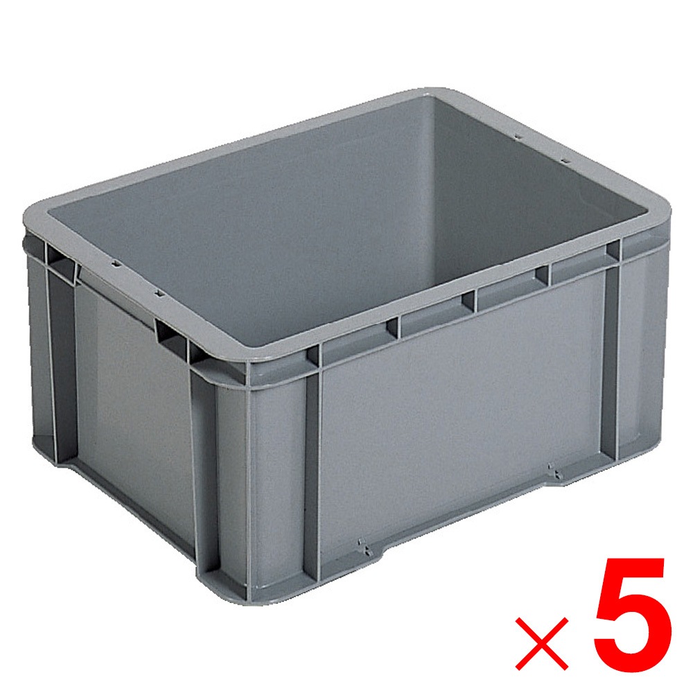 【送料無料】【法人限定】サンコー サンボックス #28-2B 水抜き孔無 ライトグレー 202807-00 ×5個 セット販売 【メーカー直送 ...