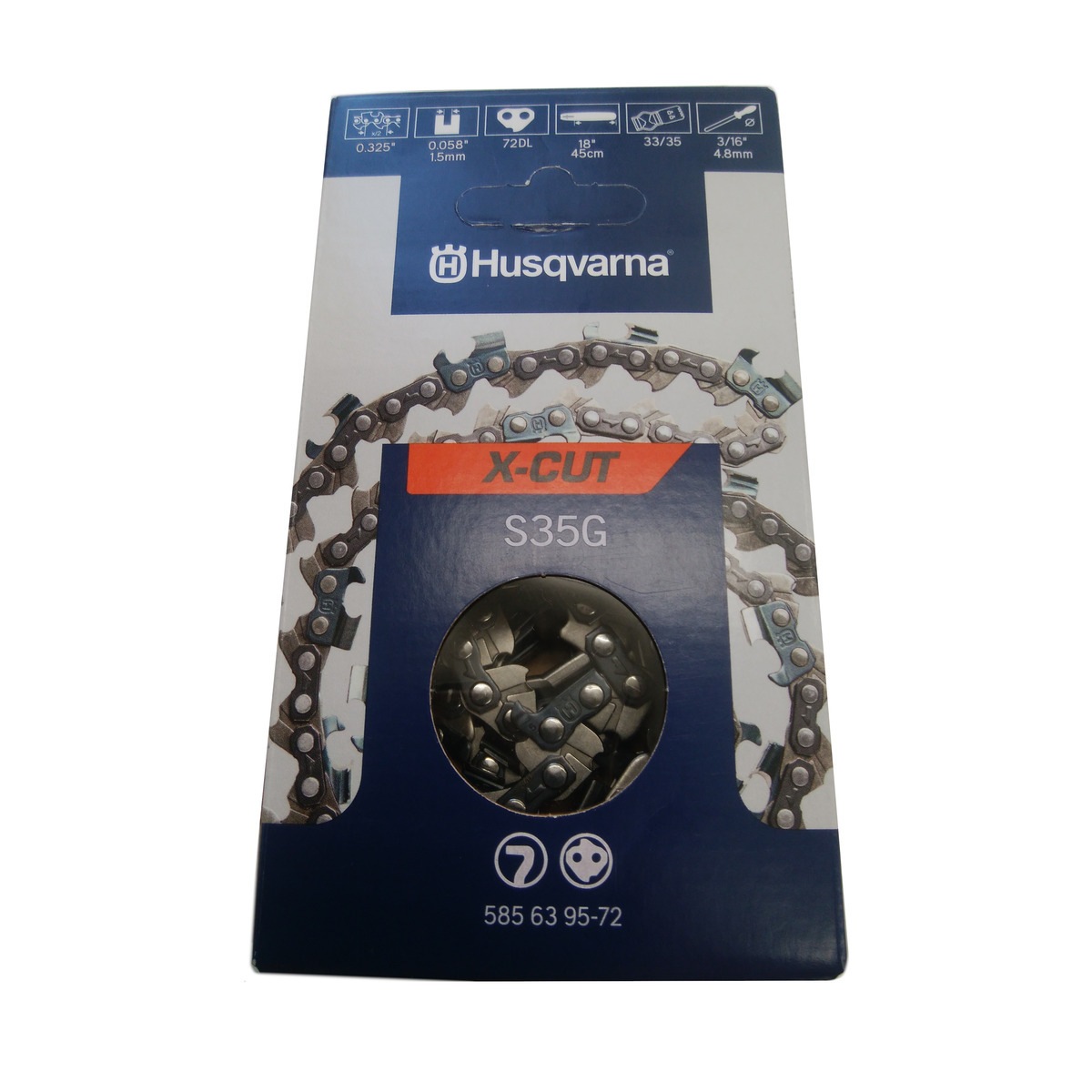 【送料無料】ハスクバーナ・ゼノア ソーチェン X-CUT S35G-72E | 工具,電動工具・投光器,電動工具アクセサリ,チェーンソー用工具 | アークランズオンライン