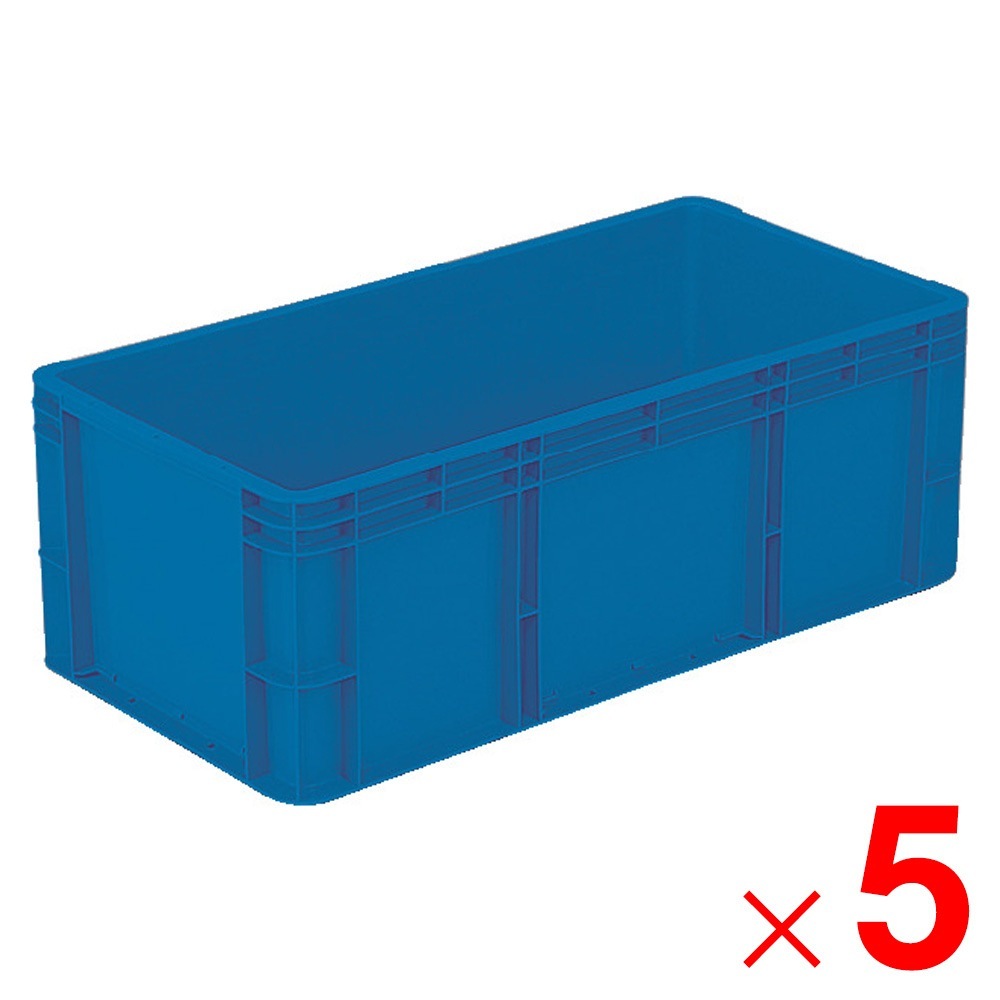 【送料無料】【法人限定】サンコー サンボックス TP362.5D 水抜き孔無 ブルー 204362-00 ×5個 セット販売 【メーカー直送 ...