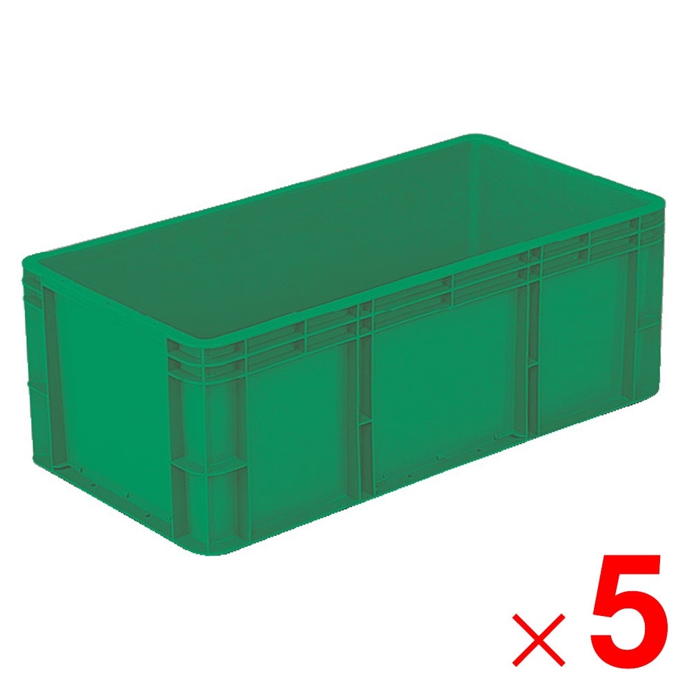 【送料無料】【法人限定】サンコー サンボックス TP362.5D 水抜き孔無 グリーン 204362-00 ×5個 セット販売 【メーカー直送 ...