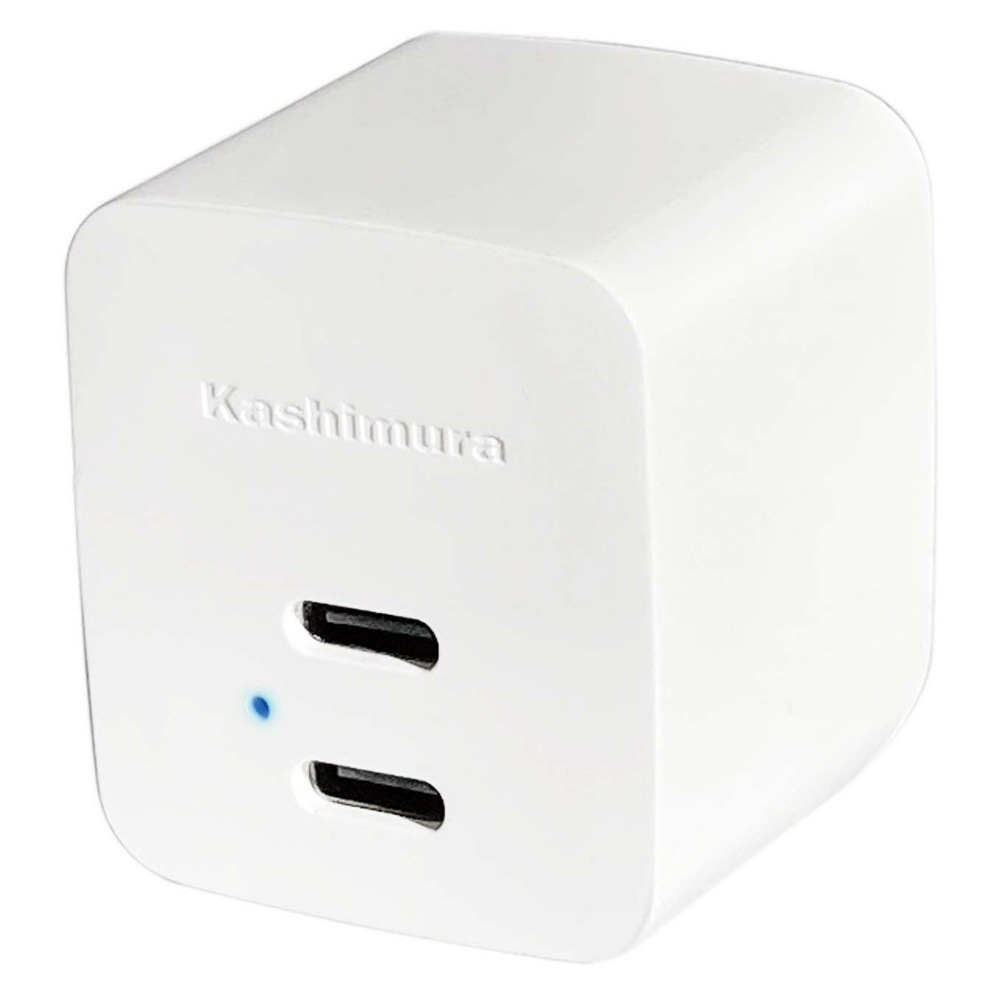 カシムラ AC充電器 USB Type-C2P 12W WH AC-036 | 家電・照明・電材,電線・タップ・コード | アークランズオンライン