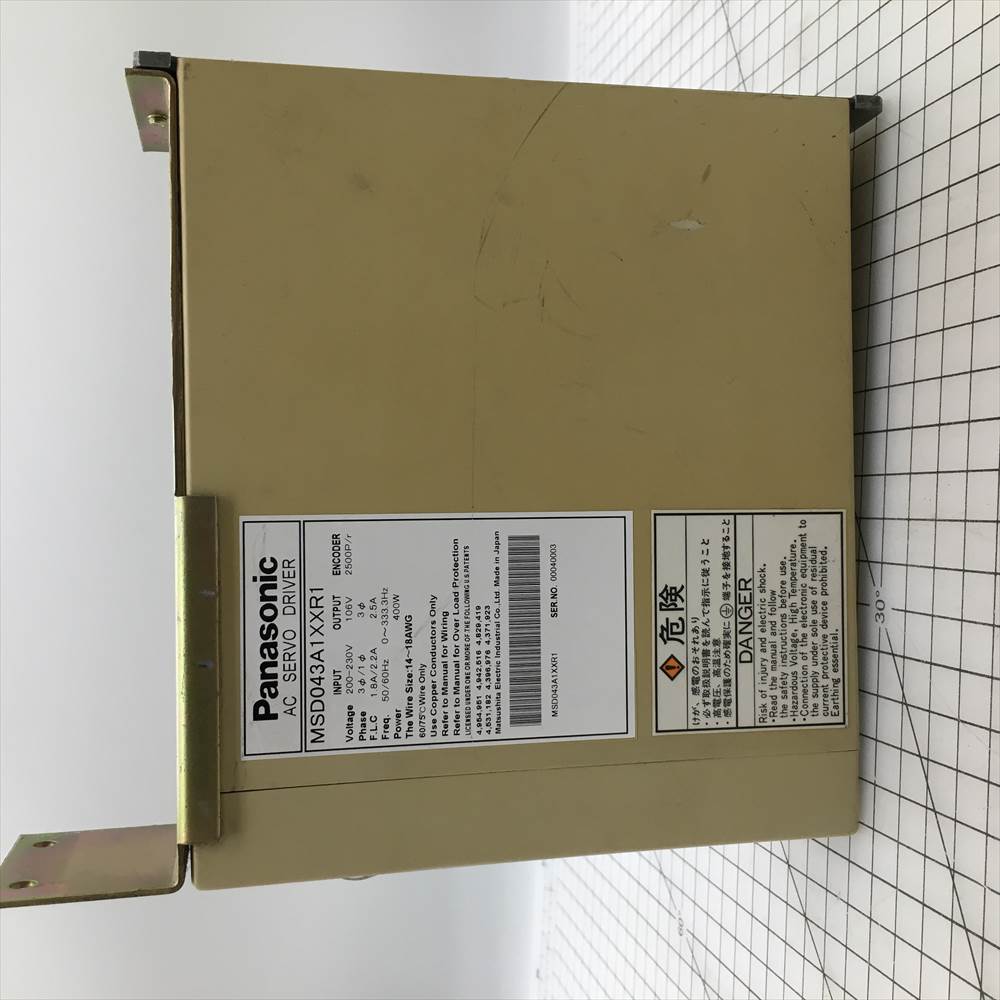 panasonic insertionmachine avk2 driver acservodriver msd043a1xxr1 used | Panasonic,挿入機,AVK2 ...