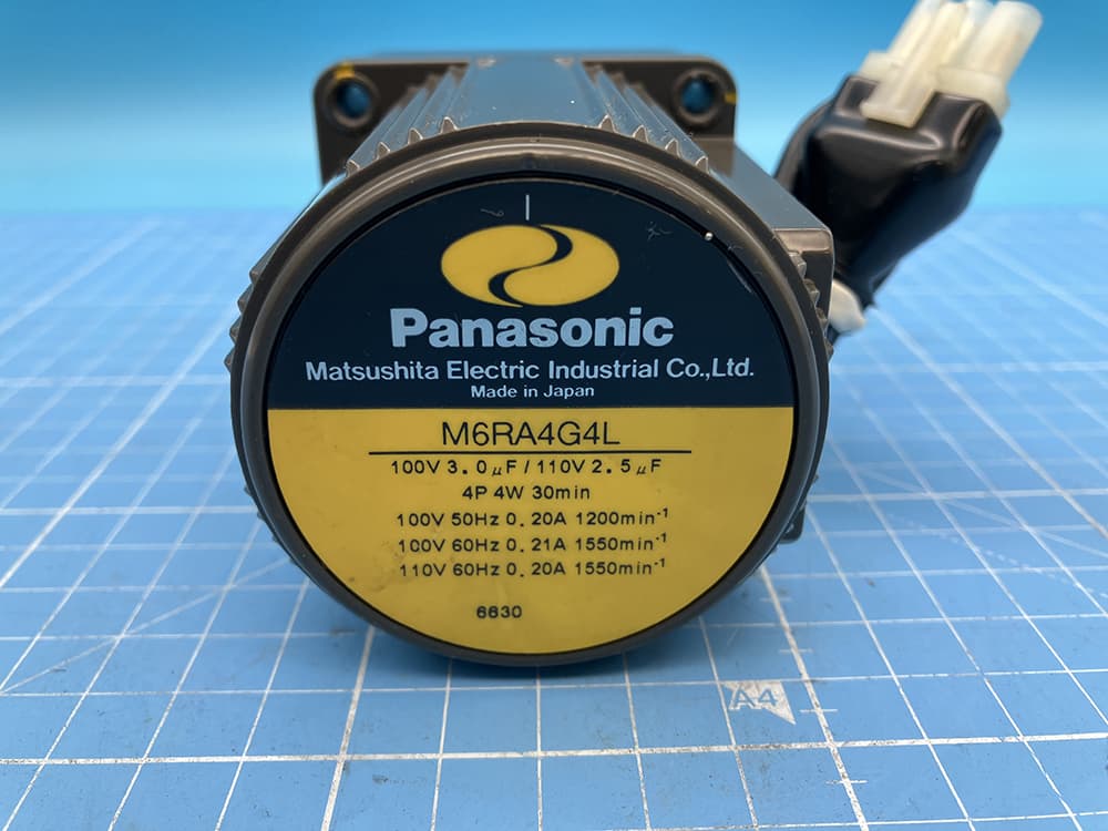 panasonic dispenser hdf motor m6ra4g4l used | Panasonic,塗布機,HDF,モーター ...