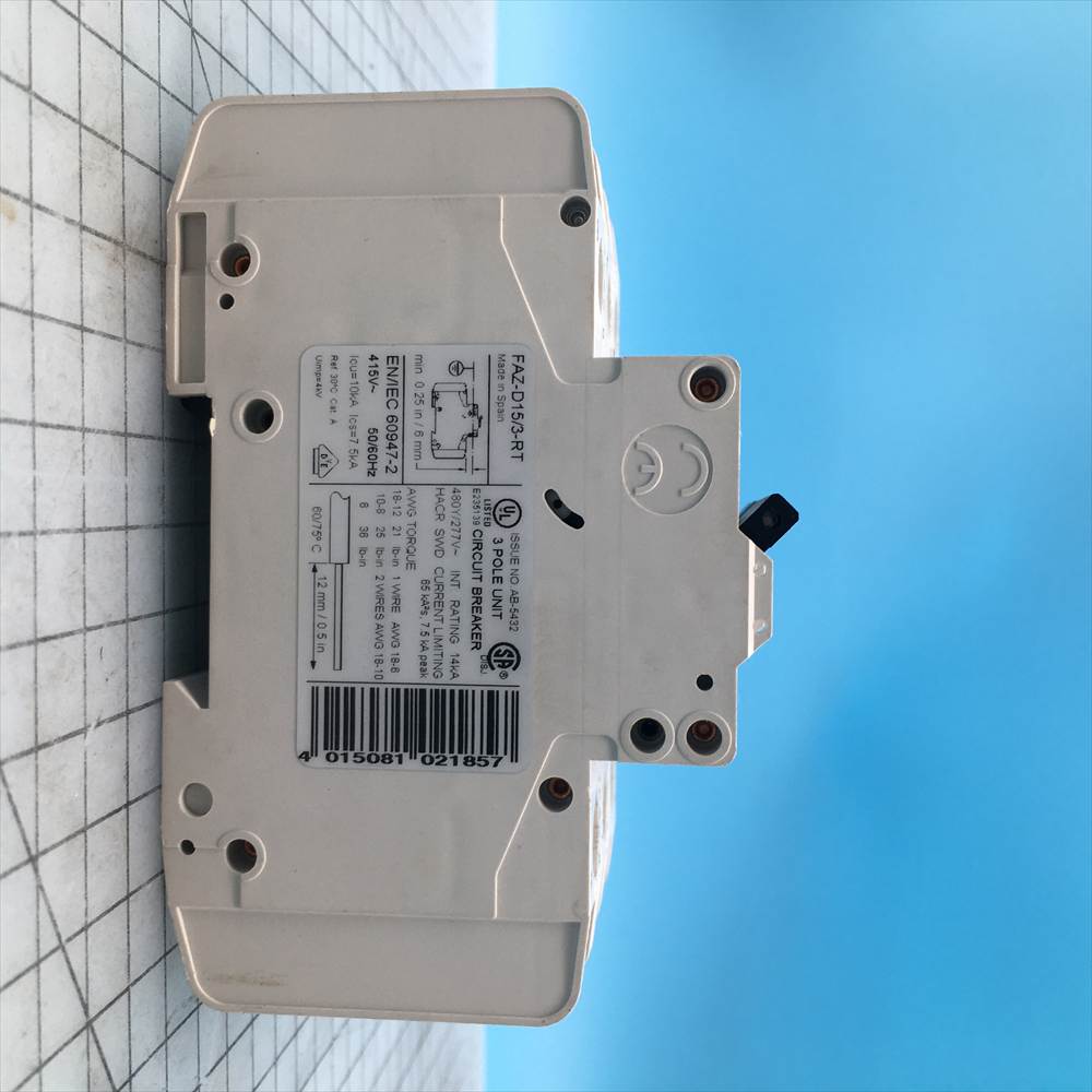 fuji printer gpx-hd breaker faz-d15 3-rt used | FUJI,印刷機,GPX-HD,ブレーカー ...
