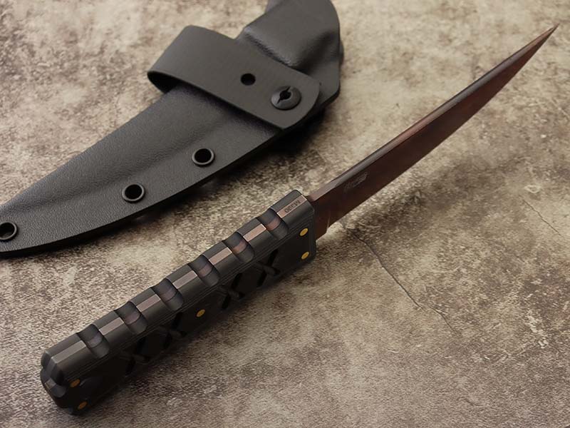 ウィリアムズ BD SZK-C02-C ショウブヅクリ カイケン カスタム シースナイフ WILLIAMS BLADE DESIGN | Williams Blade Design ...